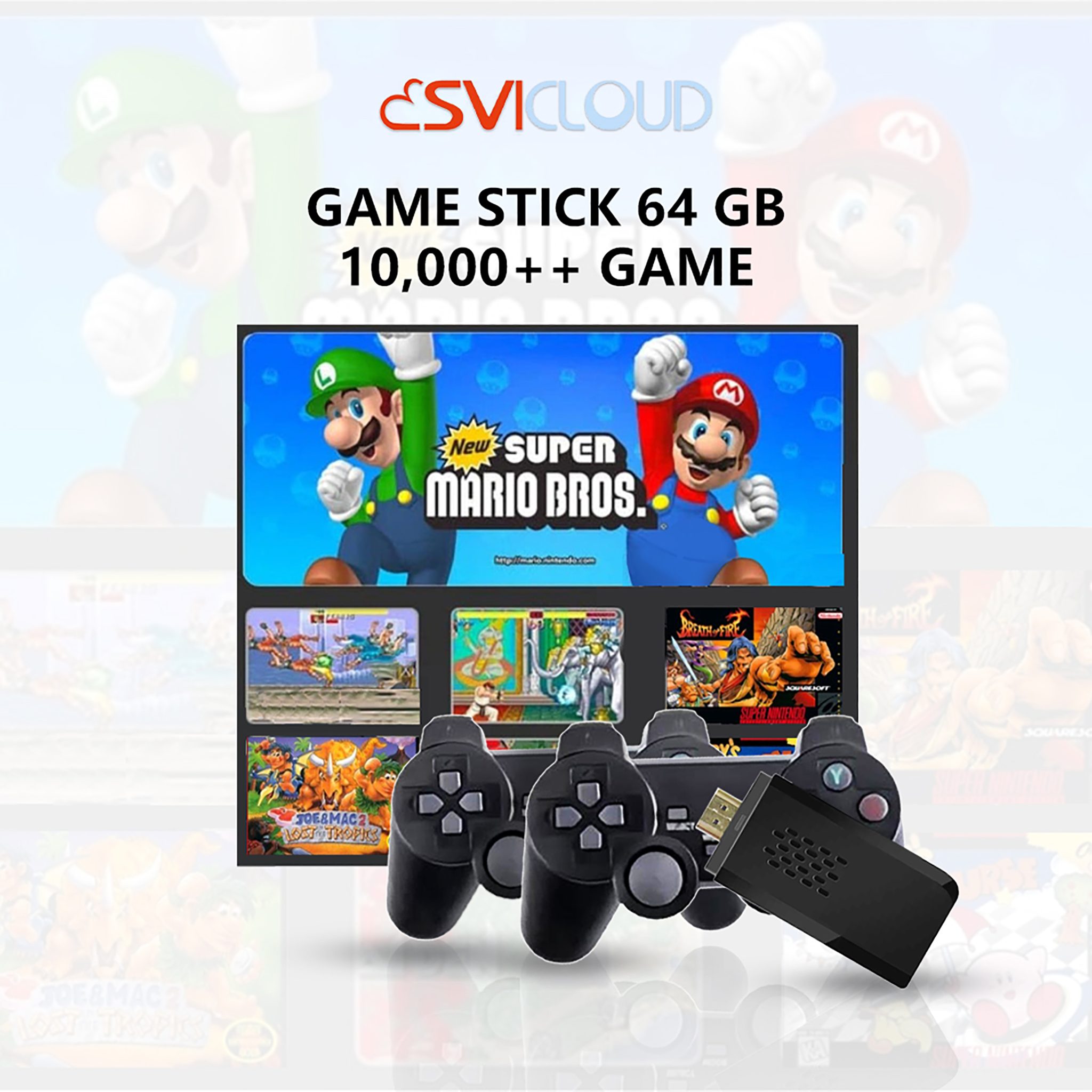 Game Stick (10,000++Games) 64GB - SVI Cloud 小雲电视盒